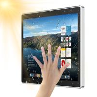 China Compt 10.1 Inch Touch Screen All in One PC Desktop Computer Industrial Panel PC for sale