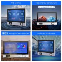 China 21.5 Inch Touchscreen Industrial Panel PC Windows 10 J1900 4GB RAM 64GB SSD for Smart Manufacturing for sale