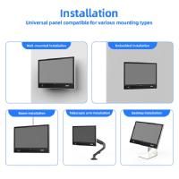China 11.6 Inch Capacitive Touch Industrial Panel PC Windows Linux for Smart City 1920x1080 for sale