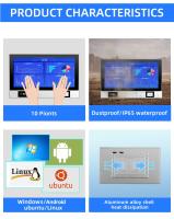 China 15.6 Inch Android Non Touch Industrial Panel PC Custom Rear Cover AI Ready 1920x1080 for sale