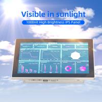 China Compt 11.6 Inch Industrial Panel PC with J4125 CPU Windows Kiosk HMI Touchscreen for sale