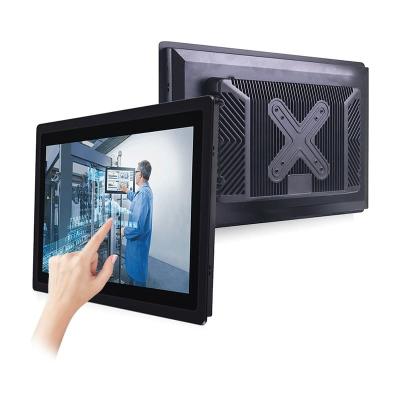 China Custom 21.5 Inch Windows 10 Industrial Panel PC Waterproof with High Brightness 800-1000 Nits Embedded Panel Mount Touchscreen for sale