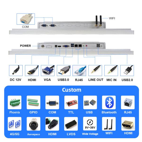 Quality Custom 10.4 Inch Android RK3568 Industrial Touch Panel PC Top Selling Waterproof for sale