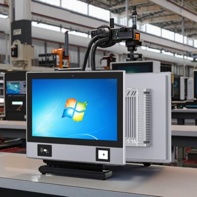 China COMPT OEM Industrial Panel PC with VGA for HDMI DVI OPC RS232 RS485 Modbus AIO for MES Stock Available for sale