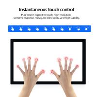 China 15.6 Inch Fanless HMI Embedded Industrial Panel PC Capacitive Touch MES System RFID Reader for sale