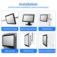 China 15.6 Inch Fanless HMI Embedded Industrial Panel PC Capacitive Touch MES System RFID Reader for sale