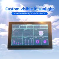 China Custom Industrial Open Frame Embedded Multi-Touch Screen Display Panel 15.6 Inch 250cd/m2 for sale