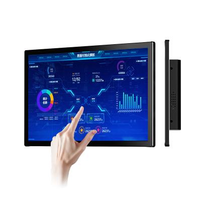 China Custom Industrial 10.1 15 17 Inch 16:10 TFT LCD Touchscreen Industrial Panel PC Monitor with VGA and DVI for sale