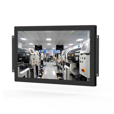 China COMPT 8 Inch IP65 Front Panel Mount Touch Screen TFT LCD Monitor with USB/VGA/ Interfaces Speaker Business Use for sale