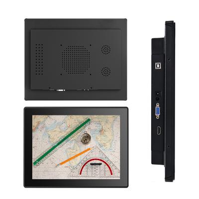 China 10.1'' IP65 Rated Industrial Monitor with Waterproof Touchscreen Sunlight Readable & Wide Voltage for Harsh Environments for sale