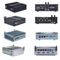 Quality J6412 J4125 J1800 J1900 N2840 CPU Fanless Industrial Mini Box Pcs New 4G 64GB for sale