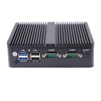 China OEM Intel Celeron J1900 J4125 Fanless Mini PC 4GB RAM 64GB SSD Win 11 Linux for sale
