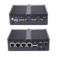Quality Industrial Embedded Computer Intel Cerenl J1900 Win7/Win10/Linux Fanless Mini PC for sale