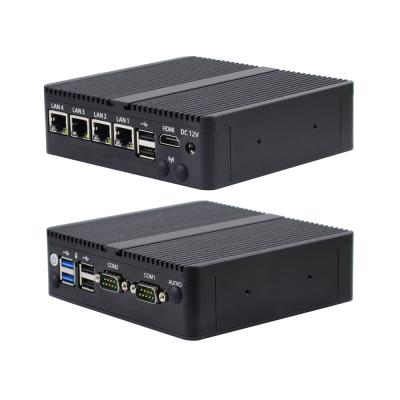 China Embedded Mini Server PC Stick Intel Core J1900 Industrial Computer Fanless 2G-16G RAM 32G-512G SSD Win7/Win10/Linux Expandable for sale