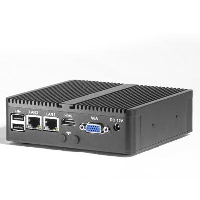 China New 9-36V Mini Industrial PC All-in-One Quad Core Intel Core I5 DDR3 RAM SSD Storage Intel HD Graphics AU/US/EU Plug Options for sale