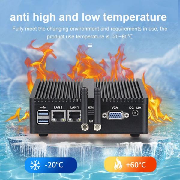 Quality Industrial Mini PC with 8USB 2* DDR4 2LAN HD510 6COM Controls Intel Core Quad for sale