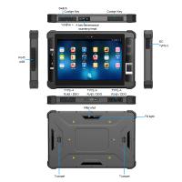 China Industrial Rugged Android Tablet 8 Inch IP67 Waterproof NFC Barcode Scanner PDA for sale