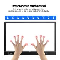 China 15.6 Inch Touch Screen Industrial PC Windows Customizable Memory Storage Card Reader 60Hz for sale