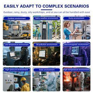 China Compt 12.1 Inch Touch Vehicle Mounted Display Control Screen CCTV Monitor for sale