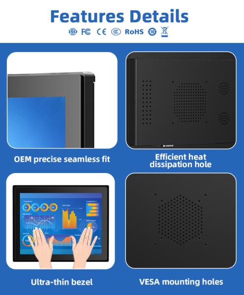 Quality Compt 23.8" J4105 Embedded PC Industrial Computer with Touch Screen for sale