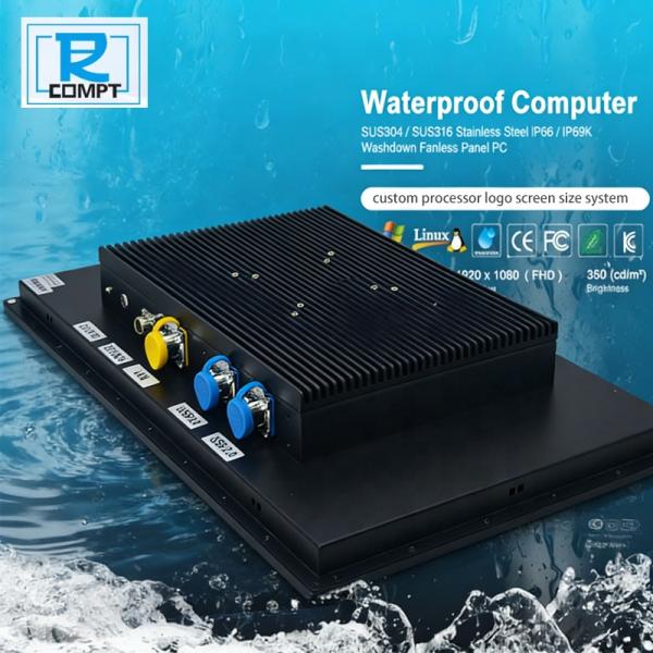Quality Compt 17" Rugged Tablet Industrial PC Panel for Vending Cabinets for sale