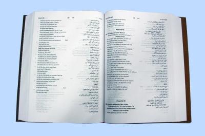 Cina Stampa su ordinazione della bibbia della copertina dura di derivazione, grippaggio cucito/perfetto della sezione in vendita
