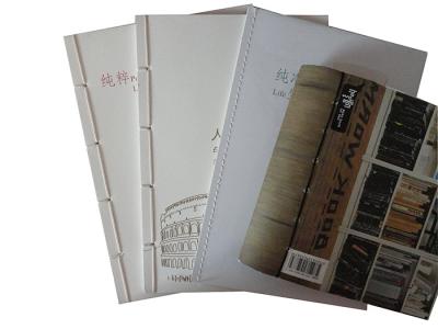 Cina Stampa personalizzabile del taccuino della copertina rigida con il grippaggio a spirale, sezione cucita in vendita