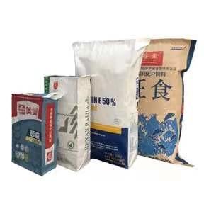 Cina Sacchi di carta Logo Waterproof su ordinazione 20kg di Multiwall Kraft dei fertilizzanti chimici in vendita