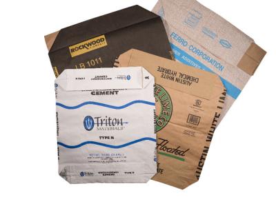 Cina Sacchi di carta 15kg 20kg 25kg di Multiwall della valvola incollati polvere chimica assorbente liquida di caduta in vendita