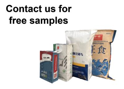 China 20kg Custom Multi Wall Kraft Paper Sack For Powder Material for sale