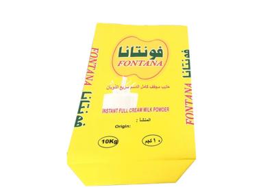 Cina 20kg 25kg 3 strati che il pe ha allineato i multi sacchi della carta di parete per latte in polvere l'imballaggio in vendita