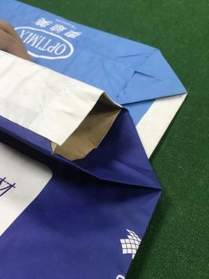 China Reusable Waterproof Pasted Valve Multiwall Paper Bags Multi Purpose for sale