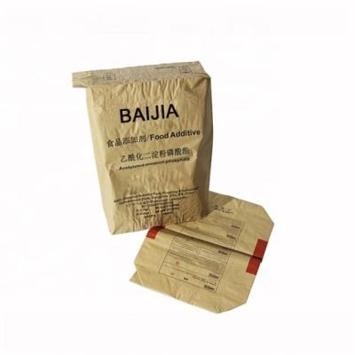 China 15kg 20kg Custom Printed Multiwall Kraft Paper Valve Sacks For Cement Paper Pack for sale
