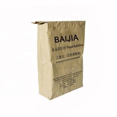 Cina Borsa asciutta 20kg 25kg 50kg della valvola di carta kraft di Multiwall del cemento del mortaio in vendita