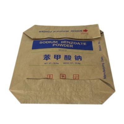 China Het Document van het Cementkraftpapier van het douaneembleem 25kg 50kg Klepzak Één de Eindedienst Te koop