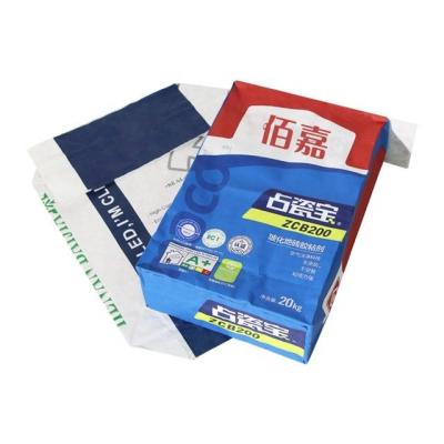 Cina l'imballaggio industriale del cemento di 25kg 50kg Kraft insacca l'impermeabilizzazione in vendita