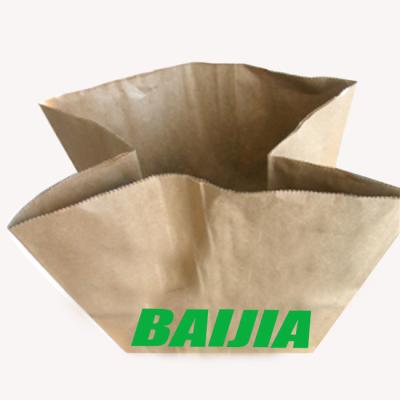 Cina Sacchetti di carta da prato impermeabile con logo personalizzato per foglie con fodera personalizzata in vendita
