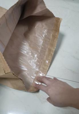 China Brown Heat Sealable Paper Bags Reliable Environmentally Friendly Packaging for sale