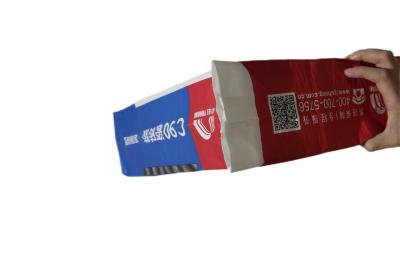 China Pasted Valve Custom Size Multiwall Paper Bags With Valve And Printing for sale