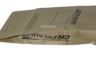 Cina 80 grammi Sacchetti di carta kraft multiwall Soluzione di imballaggio personalizzata in vendita