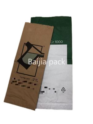 China Brown Multiwall Heat Sealed Paper Bags Customizable Design And Packaging for sale
