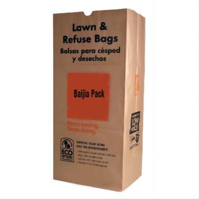 China Lining Lawn Paper Bags With Accept Custom Packaging And Heavy Weight Capacity for sale