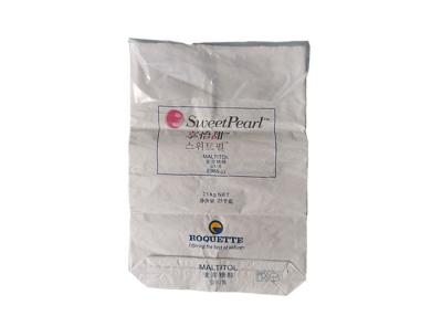 China Flexo Print Multiwall Paper Sacks Easy Opening Recyclable Eco Friendly Pollution Free for sale