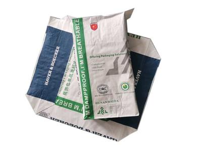 China 3 Layer Valve Paper Bags For Gypsum Customized Size And Printing Large Capacity for sale