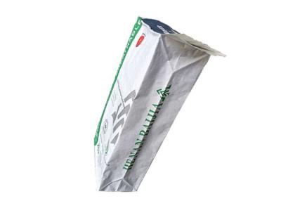 China Stand Up Type Multiwall Kraft Paper Bags Recyclable Pollution Free GMP Standard for sale