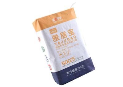 Cina I sacchi di carta d'imballaggio 2 del cemento durevole industriale maneggiano ad alta resistenza con la valvola esterna in vendita