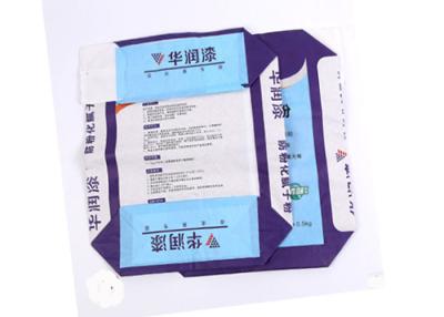 Cina Usi agricoli chimici del prodotto lattiero-caseario del fondo piatto dei sacchi di carta della valvola della bocca del becco in vendita