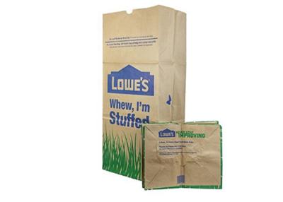 China Brown Paper Multi Layer Multiwall Paper Bags Square Bottom Household Garbage Bag for sale