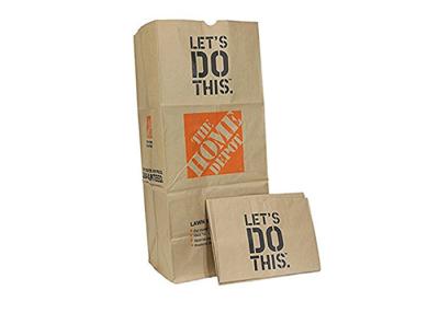 China Brown Paper Multi Layer Multiwall Paper Bags Square Bottom Household Garbage Bag for sale