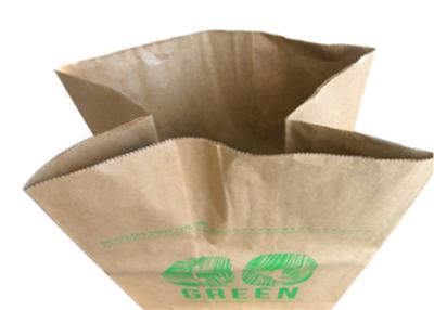 China Brown Paper Multi Layer Multiwall Paper Bags Square Bottom Household Garbage Bag for sale